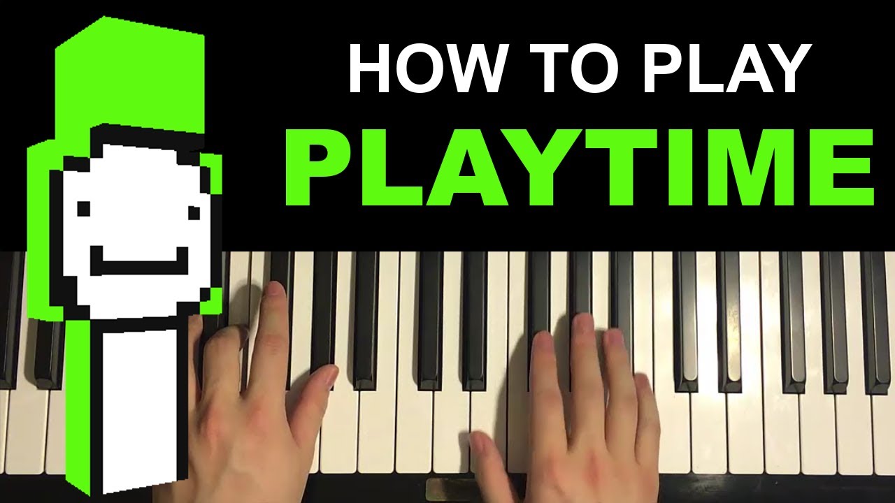 Minecraft Dream Happy Music (Piano Tutorial Lesson) | Playtime / Island ...
