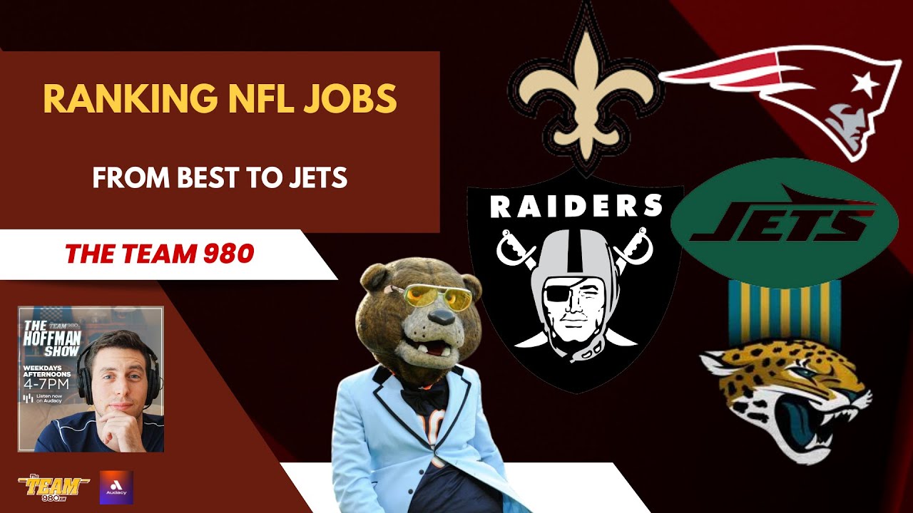 The 2025 NFL Job Openings Ranked From Best to Jets - YouTube