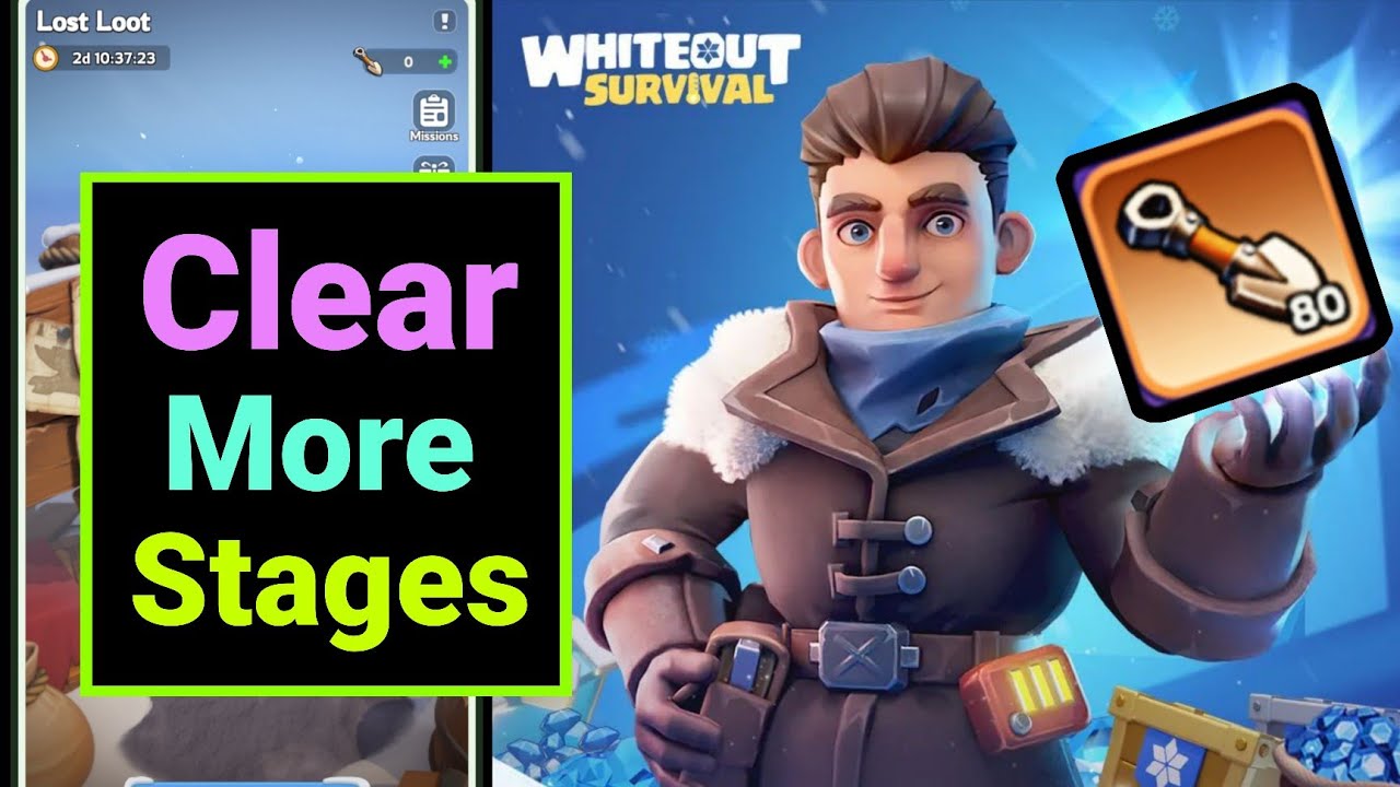 Secret Trick to Clear All Stages in Lost Loot | Whiteout Survival - YouTube