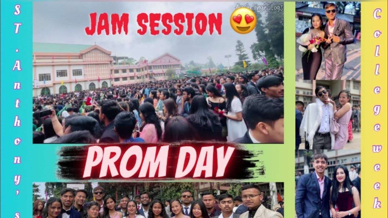 Prom Day 🌹| Last day of College week || St Anthony’s College || Jam ...