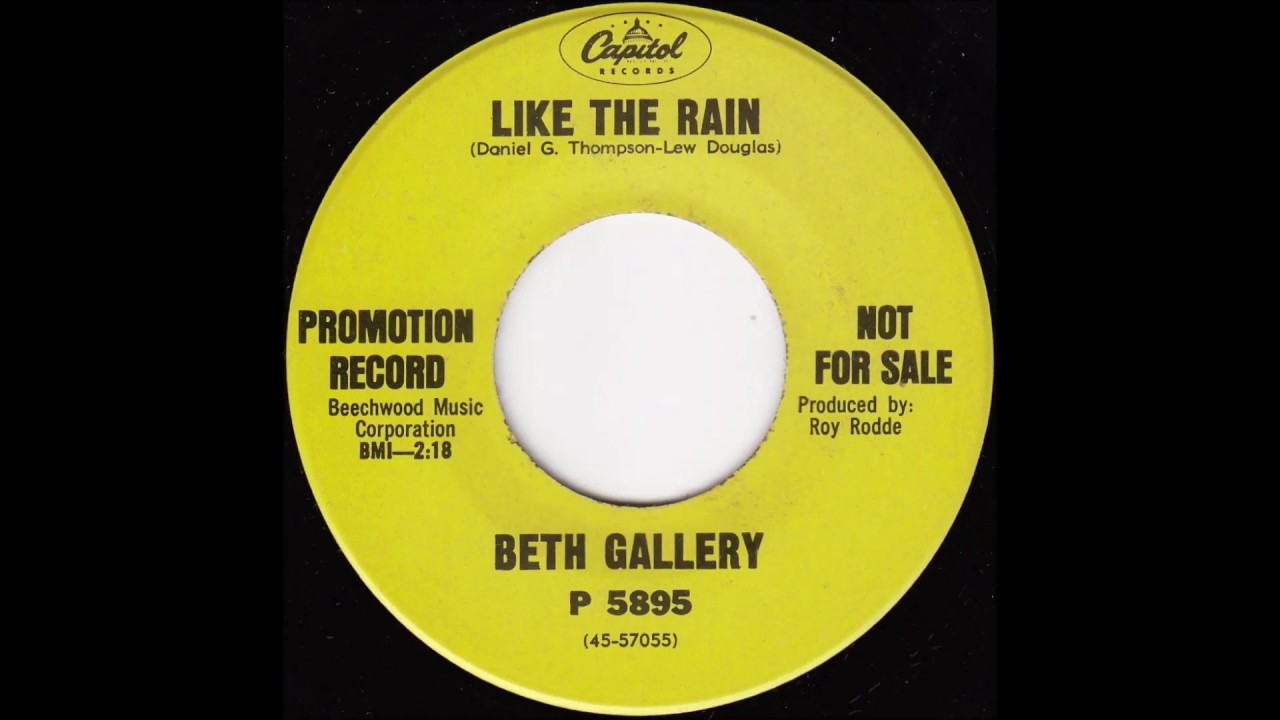 Beth Gallery - Like the Rain - YouTube