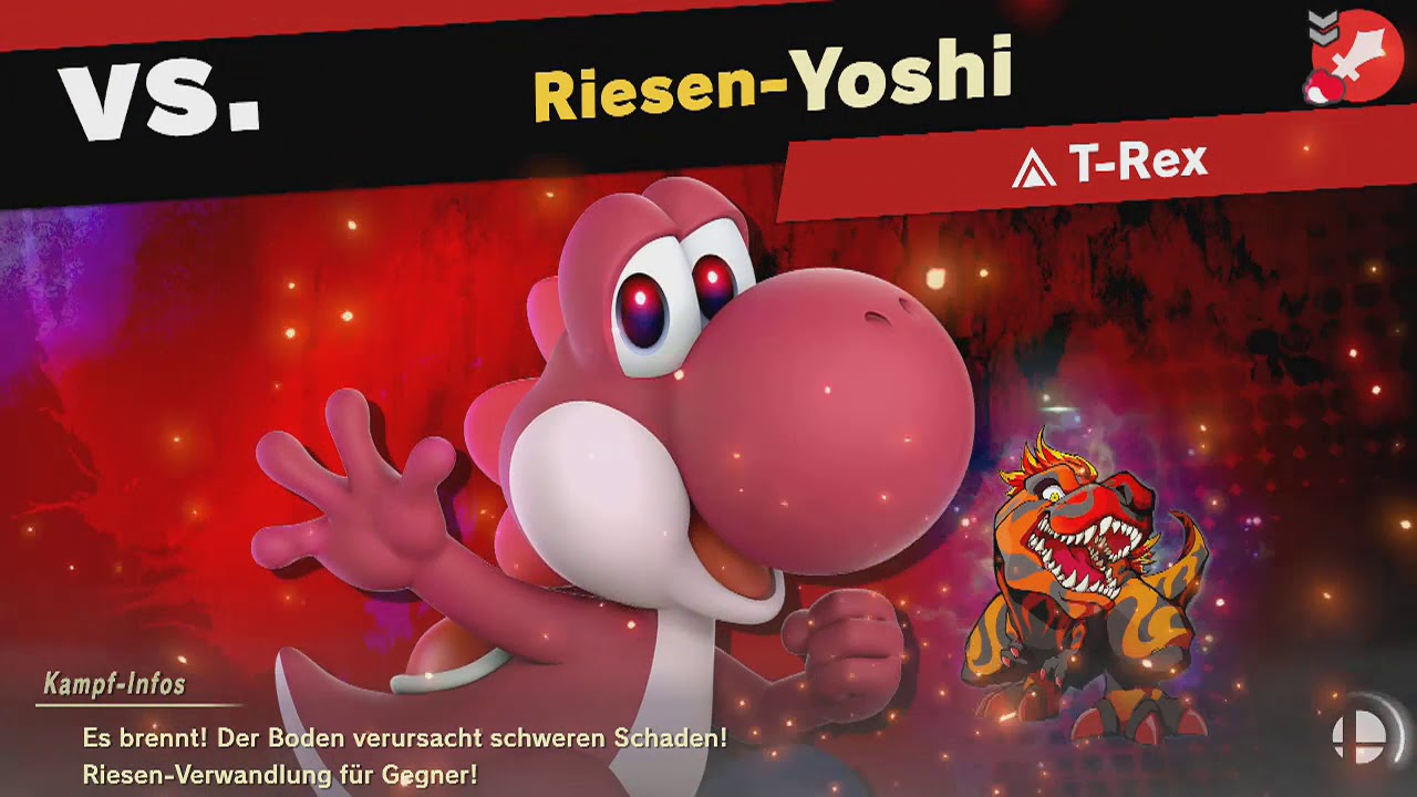 Super Smash Bros. Ultimate - T-Rex - YouTube