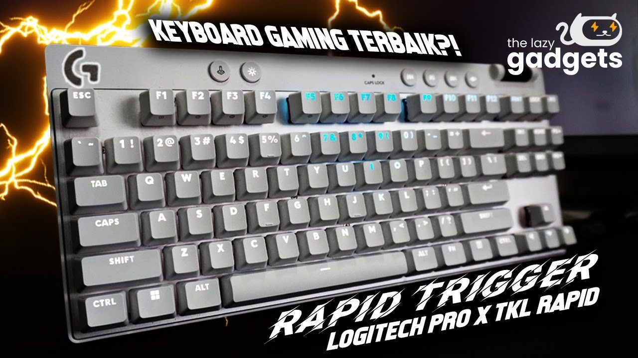 KEYBOARD GAMING DARI LOGITECH SEJAUH INI - LOGITECH PRO X TKL RAPID ...