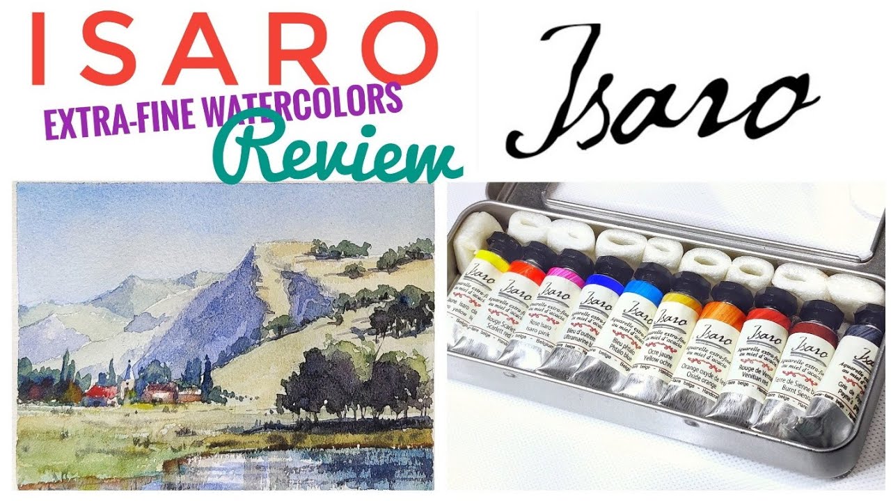 Isaro Extra-Fine Watercolors Honest Review . - YouTube