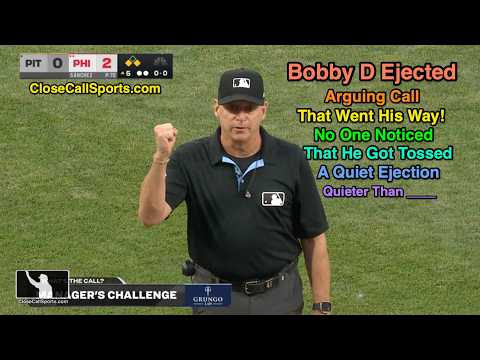 E61 - Bobby D Ejected Arguing Call That WENT HIS WAY as Cory Blaser Quietly Tosses Dickerson