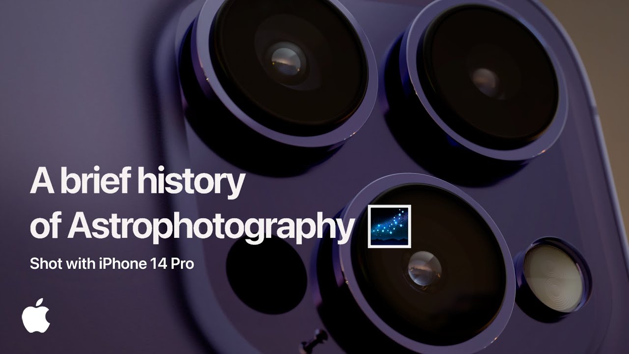 A brief history of Astrophotography | Astro mode | iPhone 14 Pro | Apple - YouTube