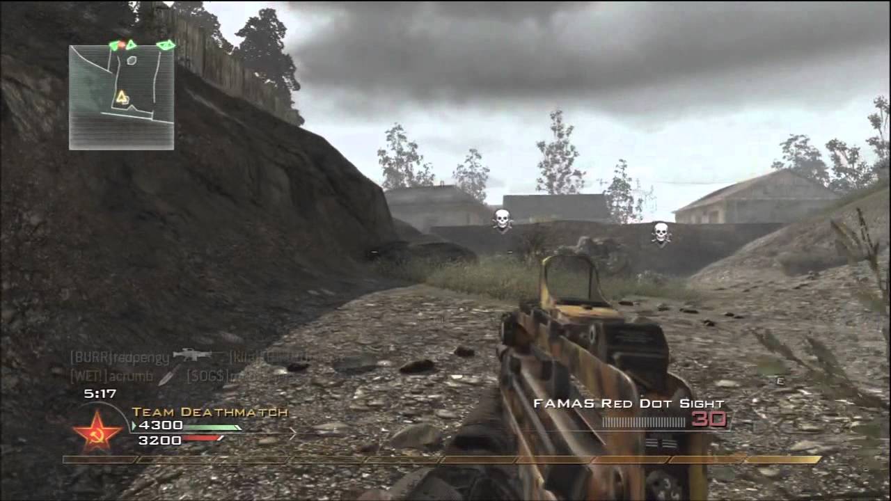 Modern Warfare 2 - Team Death Match - Overgrown 23/5 (HD) - YouTube