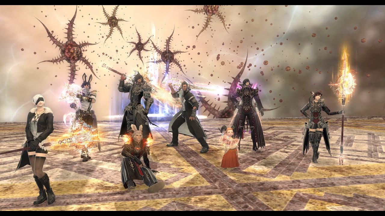 FF14 P8S Hephaistos Phase 2 - 2nd Week Clear, before the Nerf - WHM POV ...