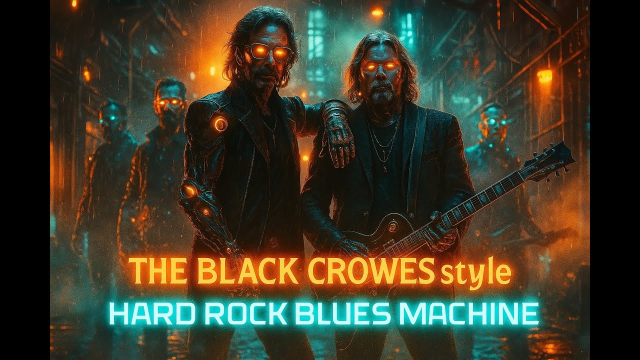 The Black Crowes style | Hard Rock Blues Machine - YouTube