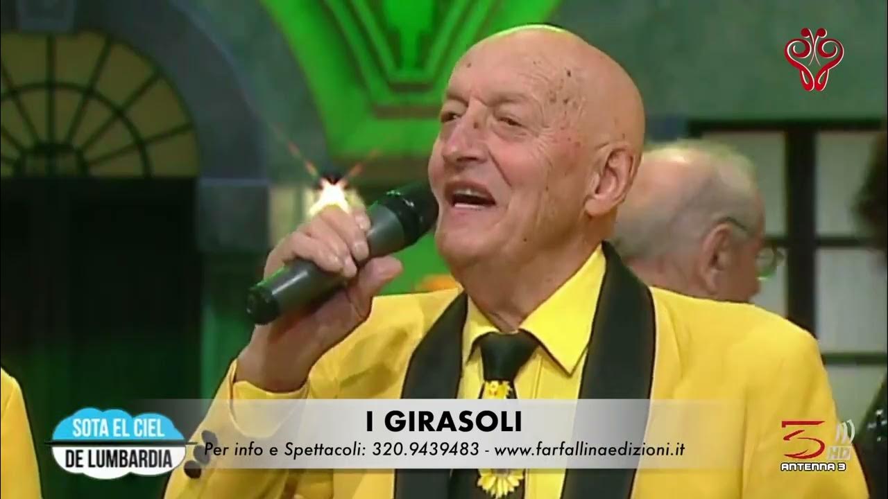 I GIRASOLI e Giuseppe Spinelli - "VIVA NOI" (valzer) Antenna 3 - Sota El Ciel de Lumbardia - YouTube