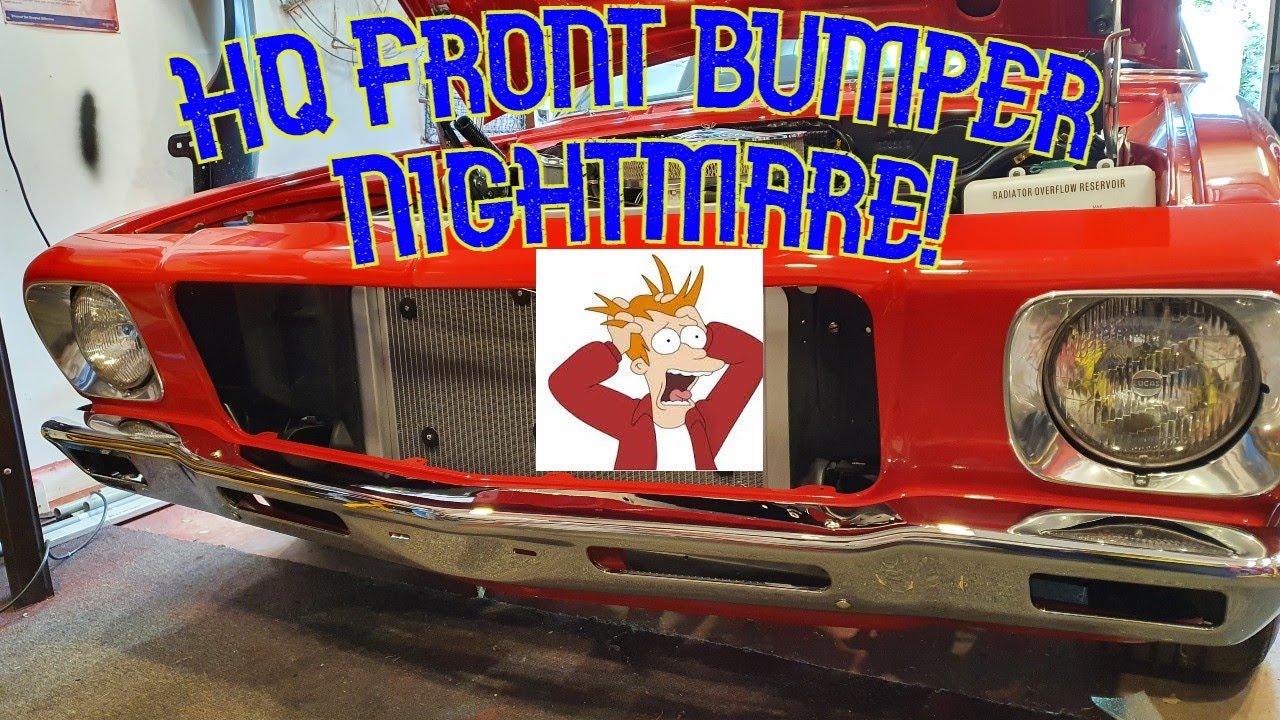 Hq Holden front bumper - YouTube