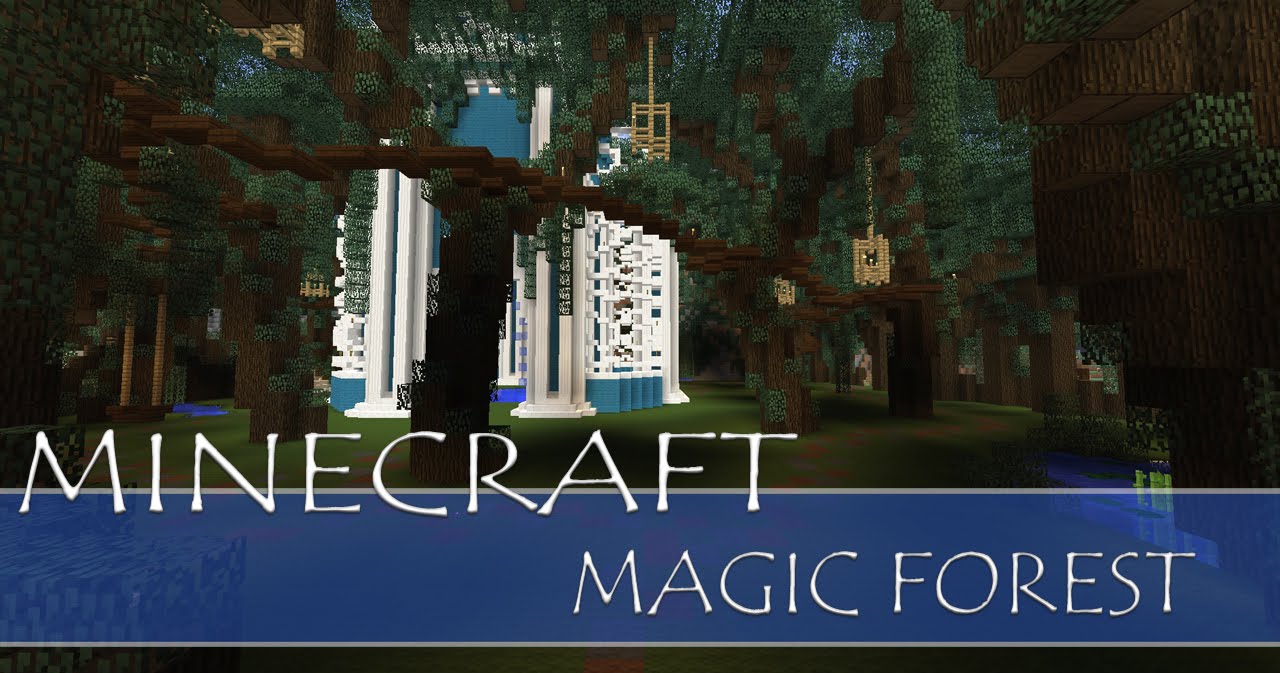 Minecraft - Magic Forest - YouTube