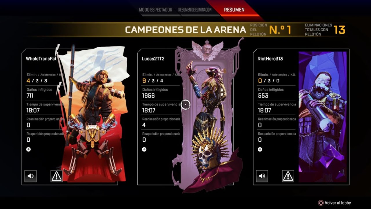 Apex Legends - Un video que tenia guardado xD (Victory and Kill Leader ...