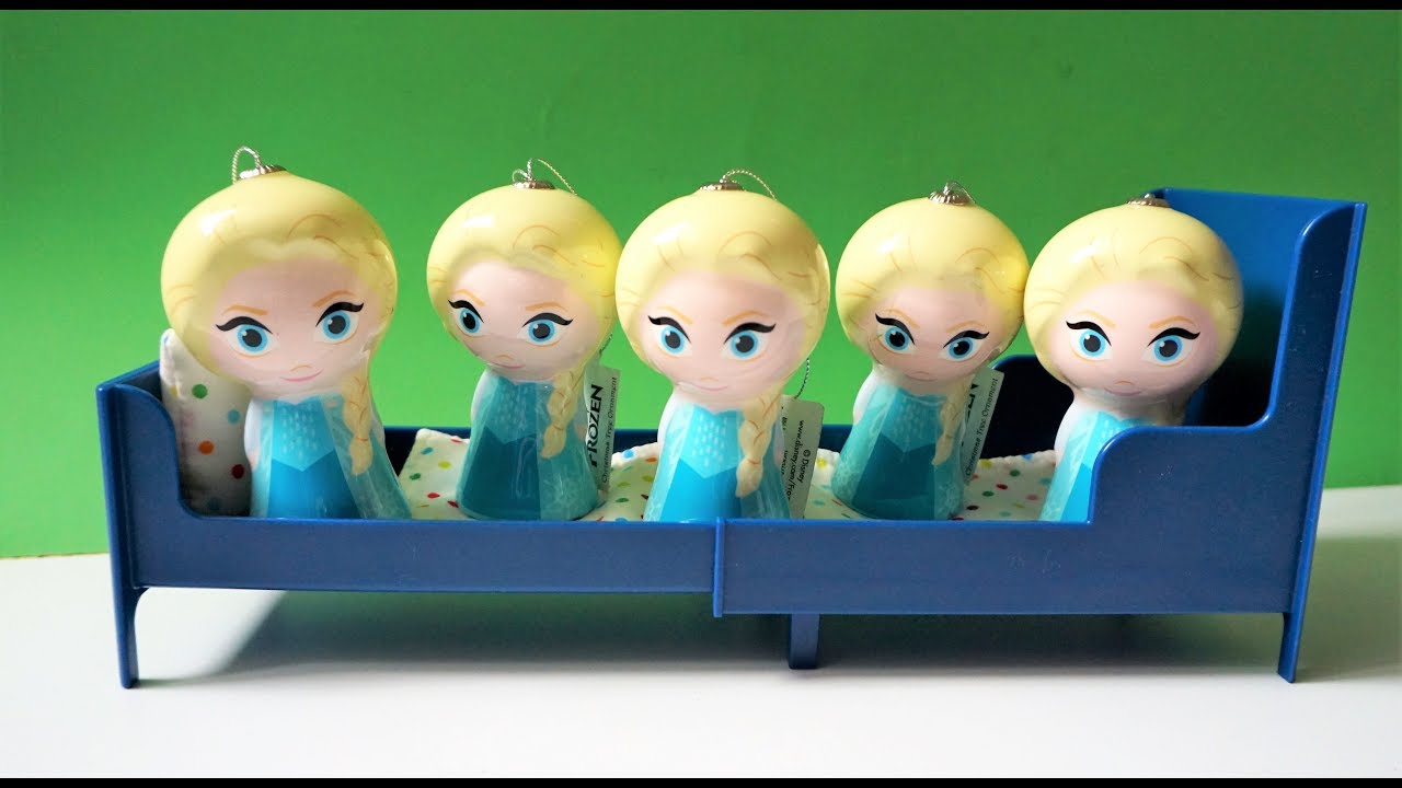 5 Elsa Jumping nursery rhymes song for children - Elsa Jumping on the ...