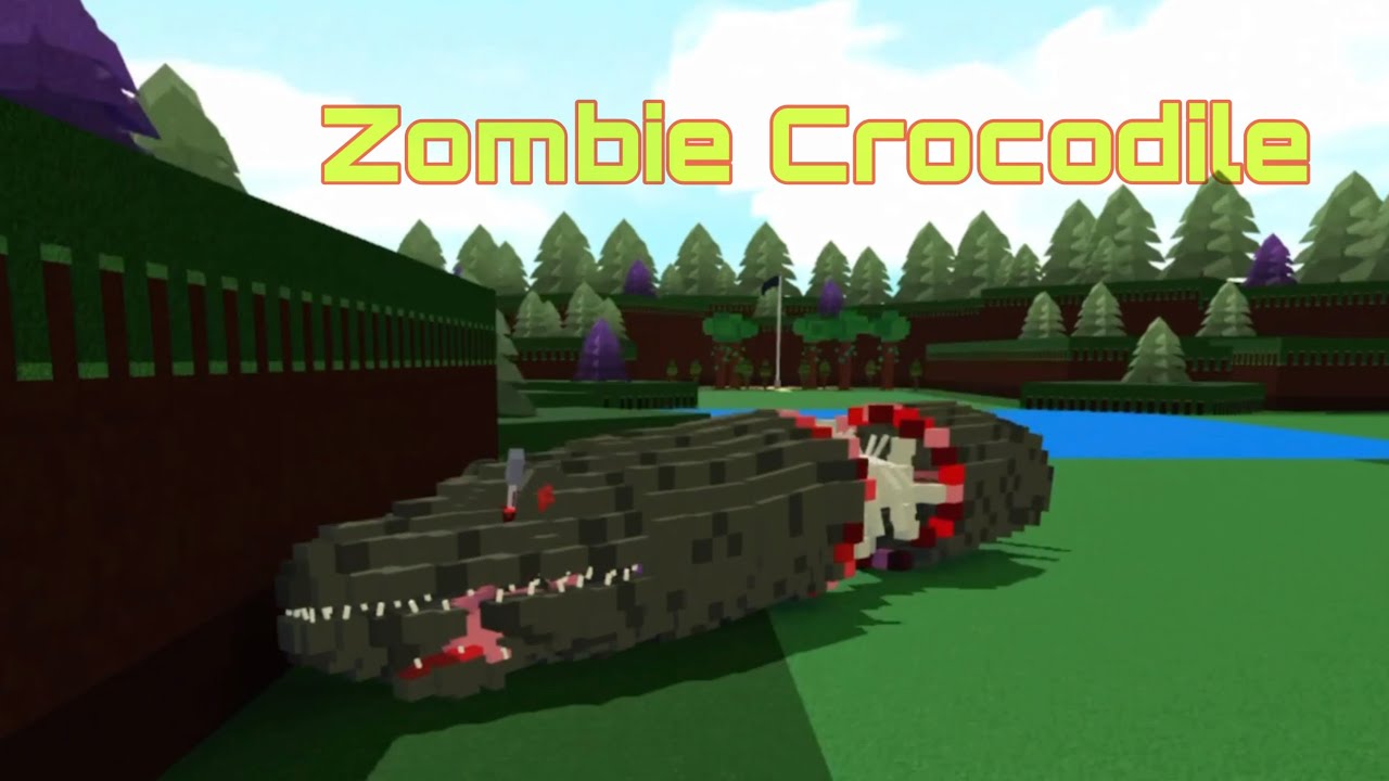 Build a boat: Zombie Crocodile - YouTube