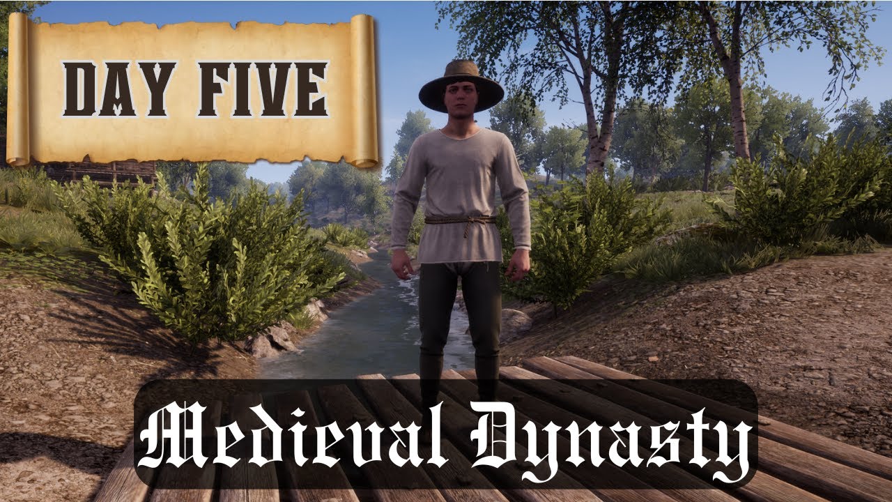 Racimir the Builder - Day 5 Medieval Dynasty - YouTube