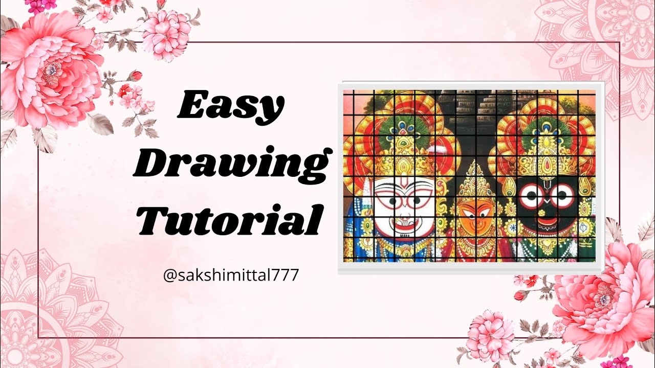 How to draw Subadhra Drawing in easy steps|Easy Subhadra Drawing step ...