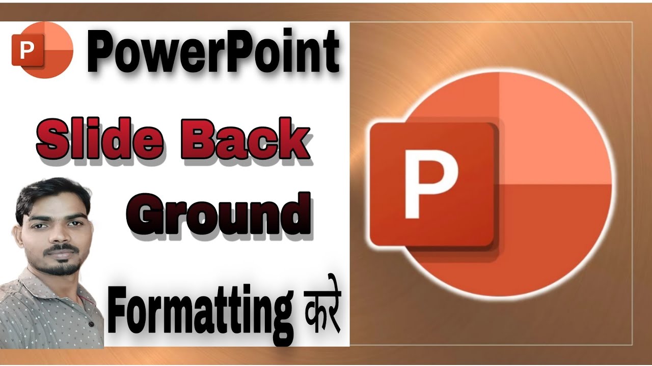 How to format Slide back ground in Power Point with solid fill ll ...