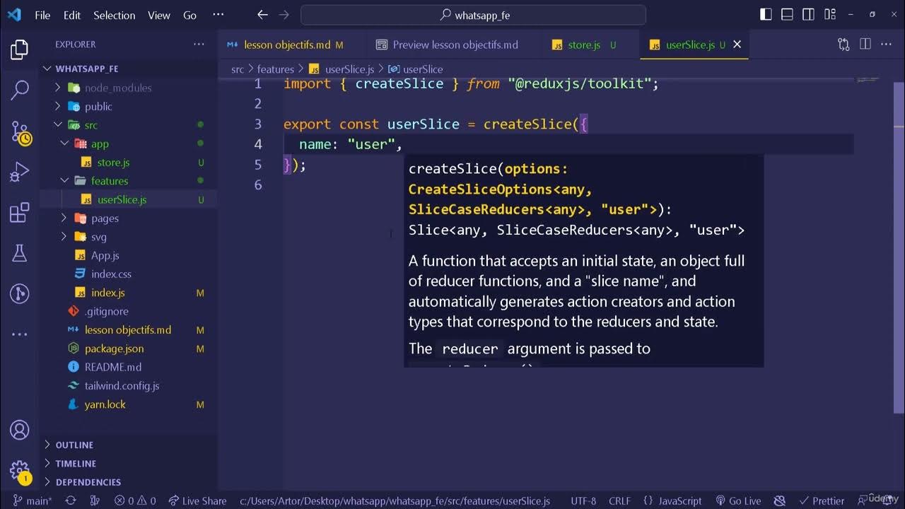 14 Setup redux toolkit store and explain how dispatch actions - YouTube