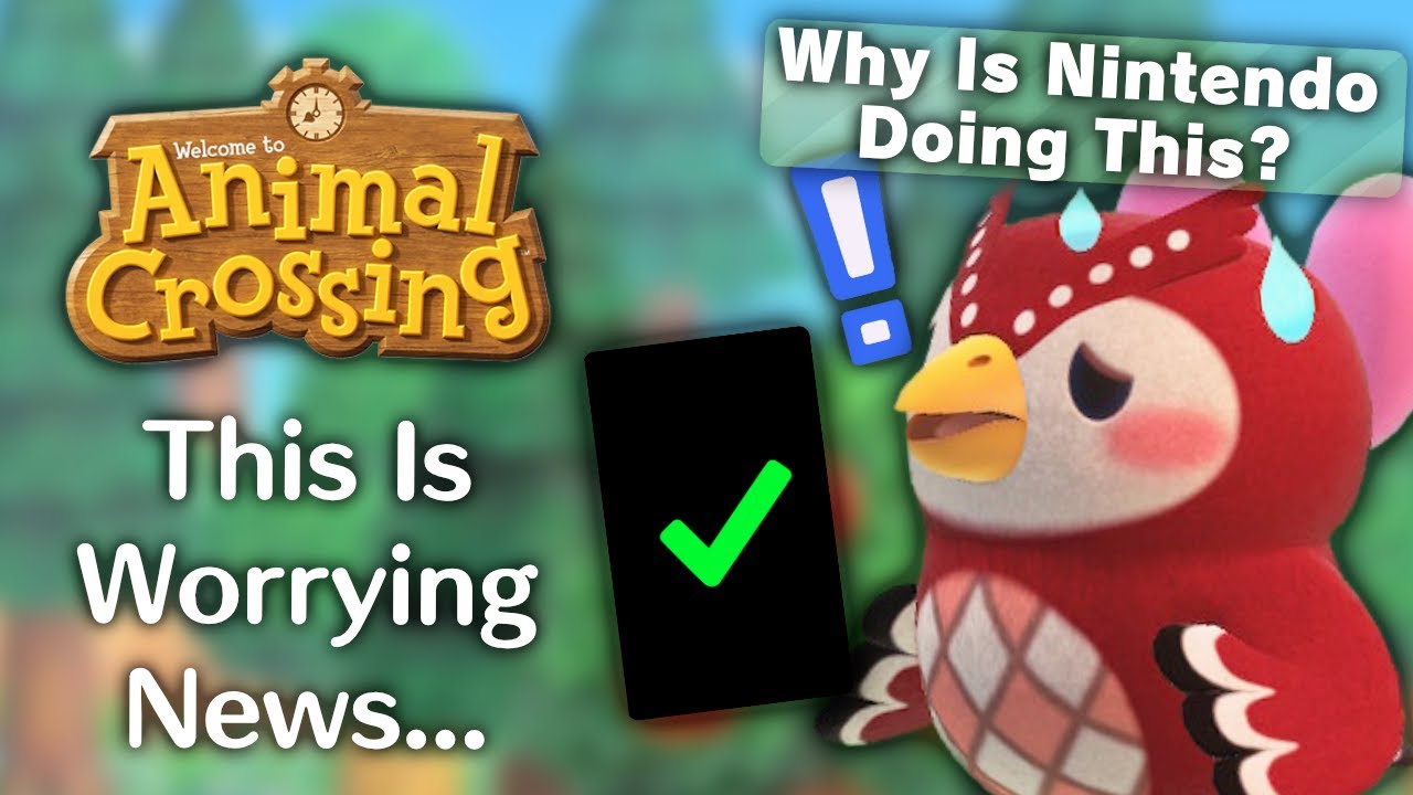This Is Worrying News For Animal Crossing Players... - YouTube