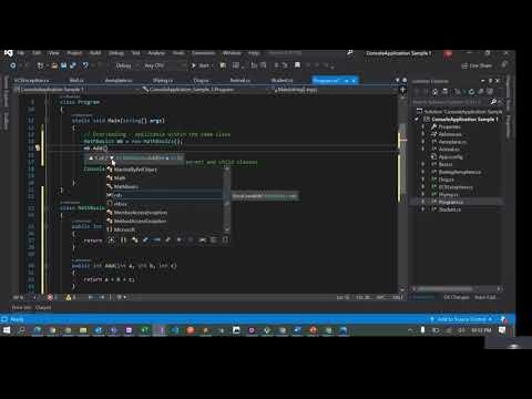 C# Hands On - Overloading vs Overriding - YouTube