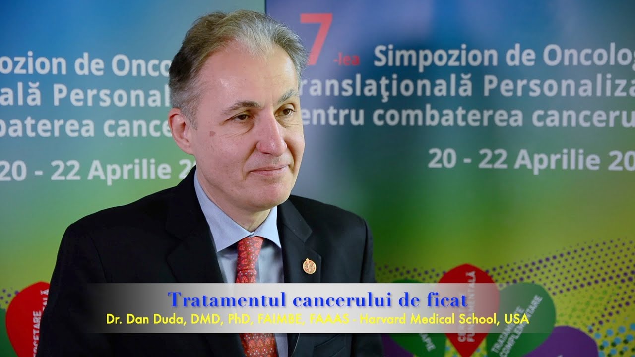 20 - Dr. Dan Duda, DMD, PhD - ”Tratamentul cancerului de ficat” - YouTube