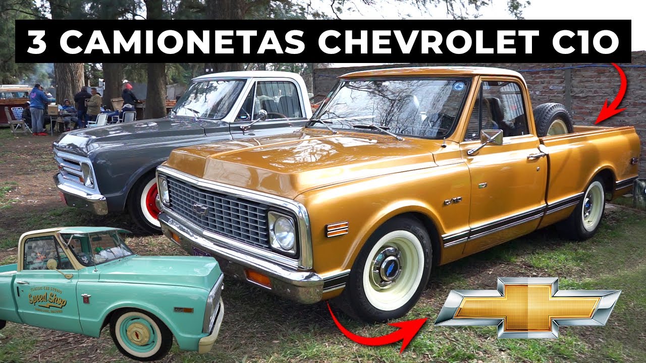 3 CAMIONETAS CHEVROLET C10 RESTAURADAS Y MODIFICADAS #camionetas #c10 # ...