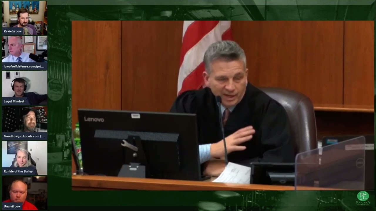 Judge to Jury: Don’t watch Nick Rekieta of @Rekieta Law - YouTube
