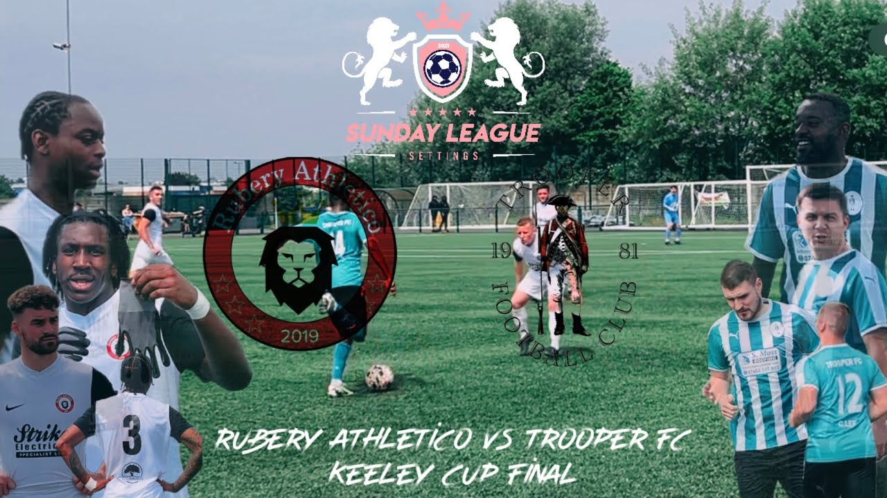 Sunday League Settings - Rubery Athletico vs Trooper FC - Keeley Cup ...