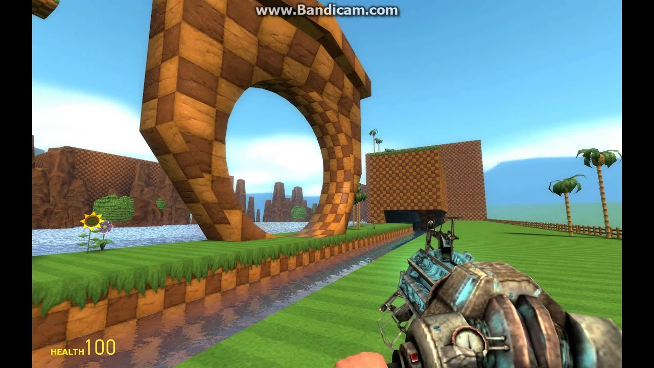 The Garrys Mod-Green Hill Zone - YouTube