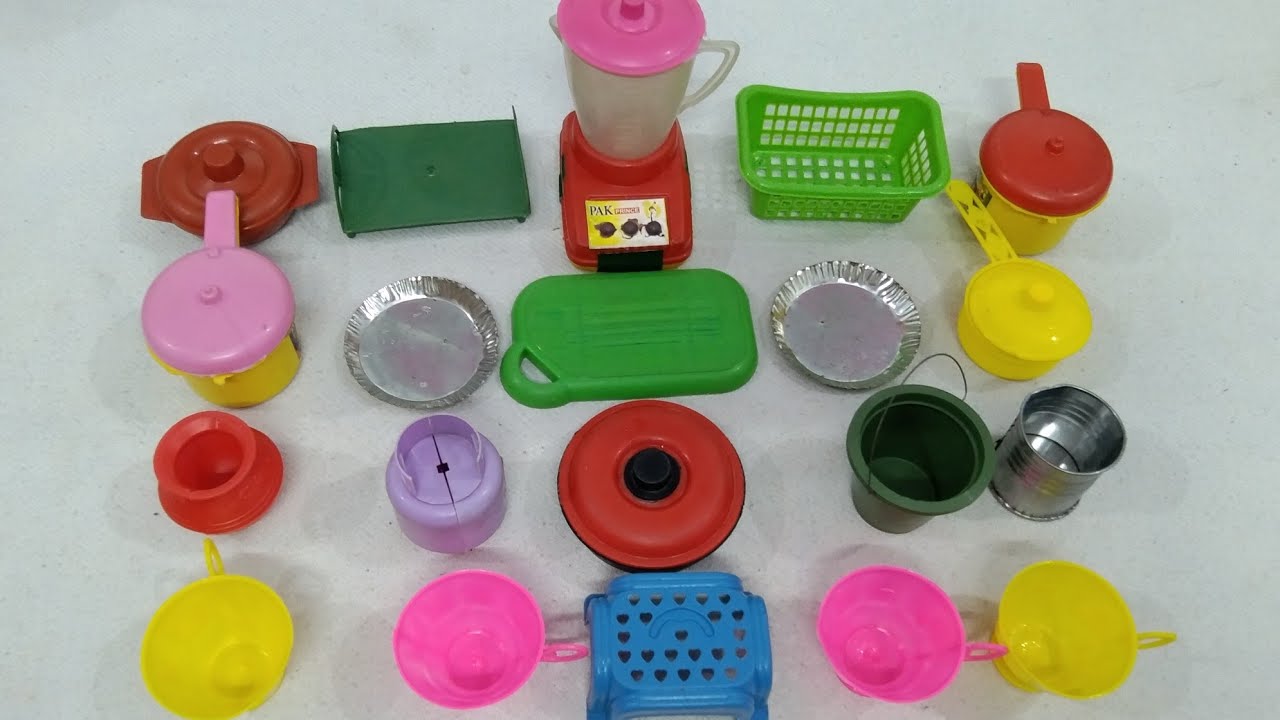 Baby Kitchen Set Toys ||Mini Cooking Set For Kids ||Baby Kitchen Baby ...