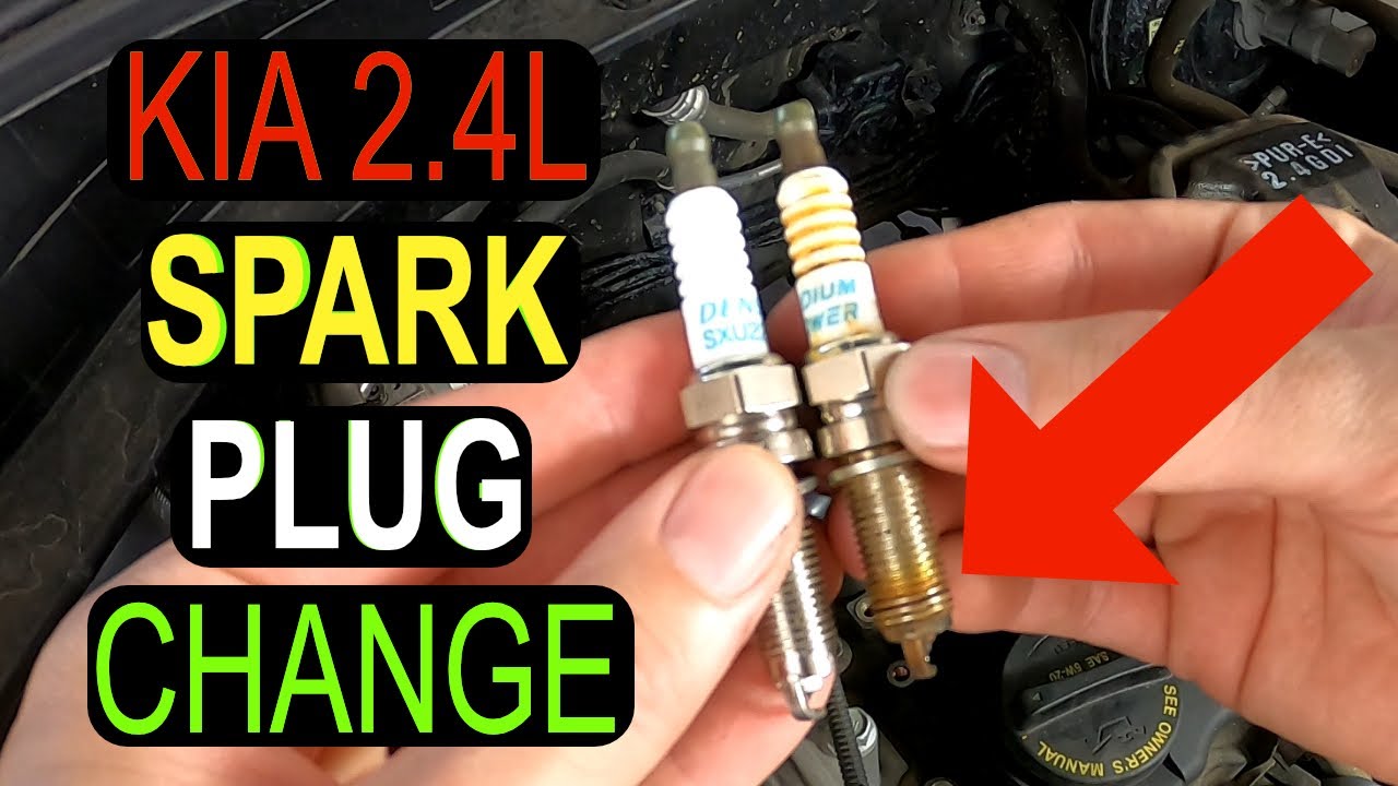 How to Change Spark Plugs on Kia 2.4L Engine – Sportage, Sorento ...