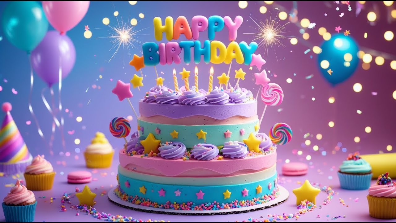 Happy Birthday Song for Kids | Fun Party Music 🎈 | Birthday Beats - YouTube