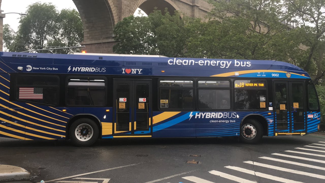 2021 Novabus LFS Hybrid #9662 on the Bx18- Highbridge Circulator at ...