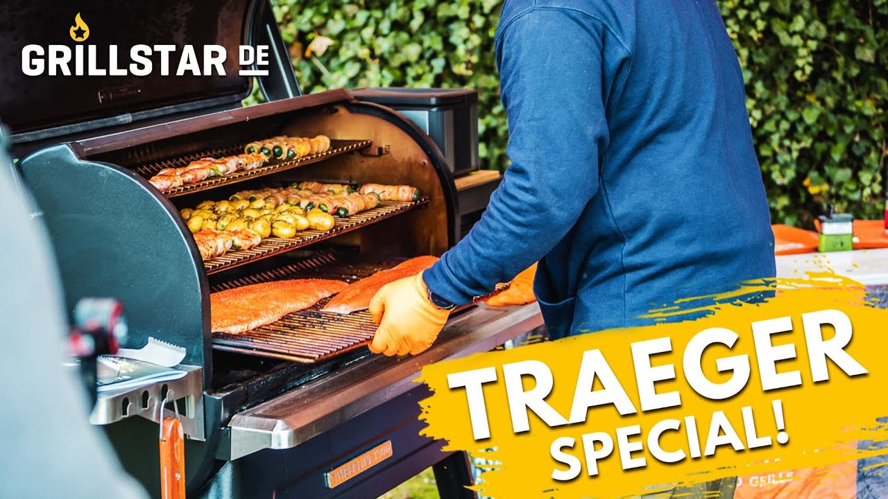 TRAEGER PELLET GRILL SPECIAL - Modellvorstellung + Grillaction mit den ...