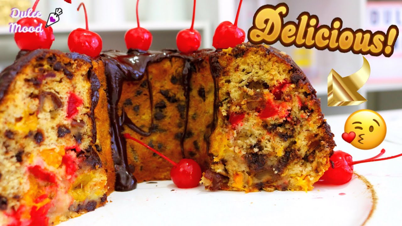 VERY MOIST AND EXTRA YUMMY FRUIT BREAD | Fawaii 💜 - YouTube