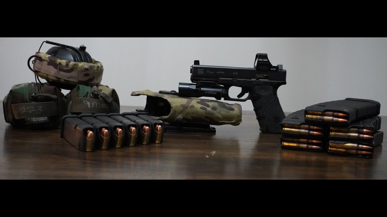 Gear Needed For 2-Gun Matches / Original Range Bag Set Up for ...