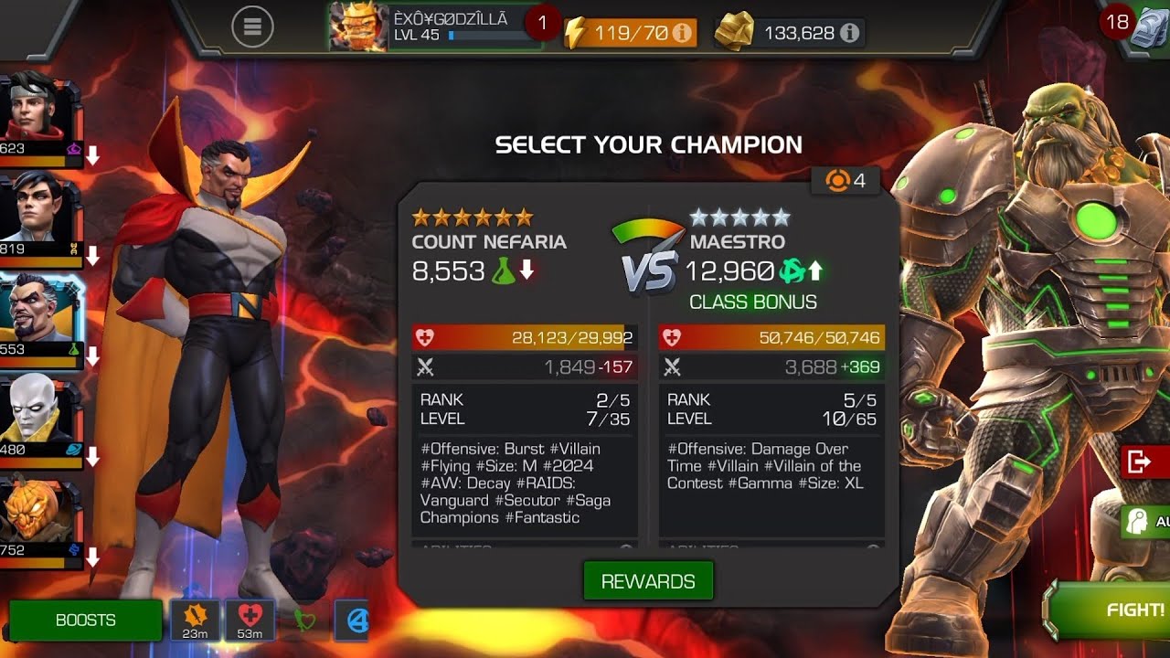 DEFEATING BOSS MAESTRO | Marvel Contest Of Champions # ...
