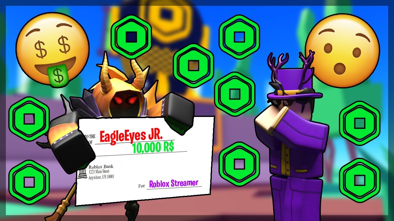 I Surprised Small Streamers And DONATED THEM ALOT OF ROBUX!! | Pls ...