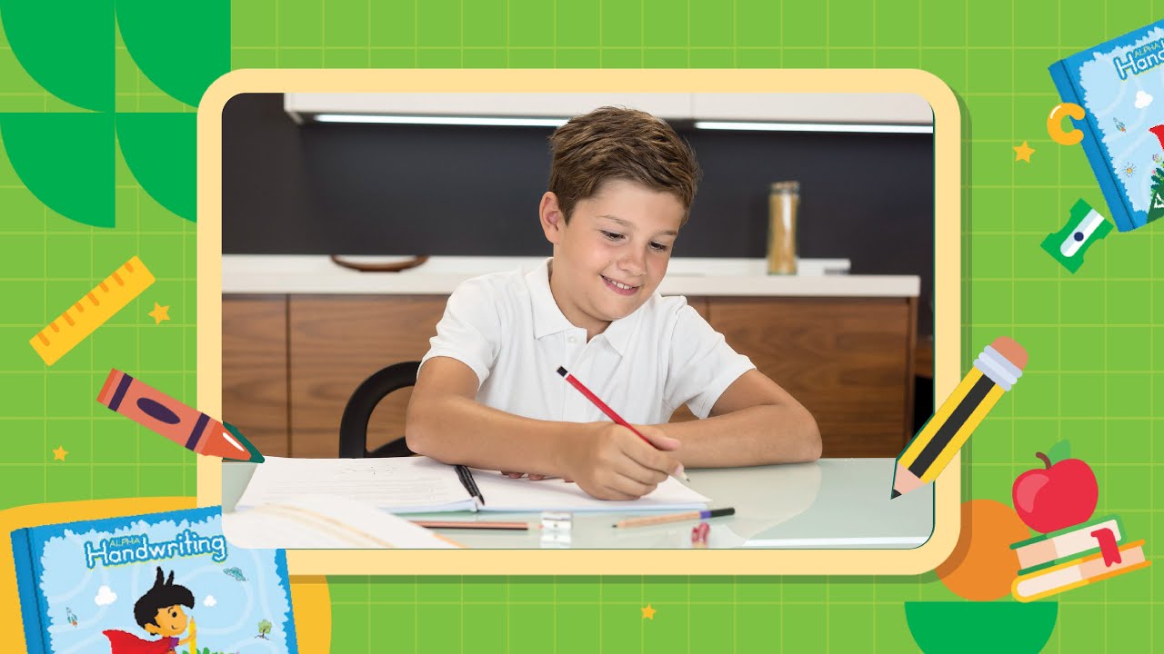 NEW - Alpha Handwriting (Book C) - YouTube