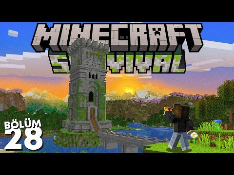 DEVASA Kara Kule! (Karanlık Köylü İşleri) - Minecraft Survival 28