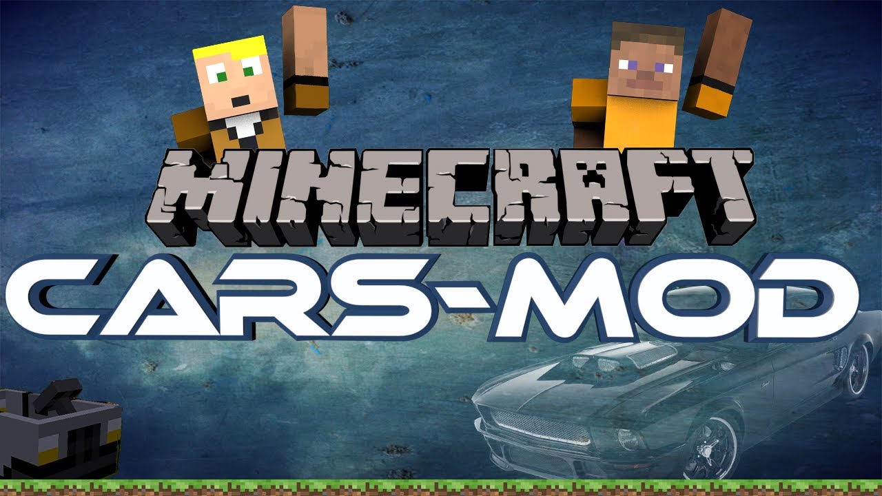 [Minecraft] Cars-Mod / Fahrt mit einem Auto duch Minecraft! :) - YouTube