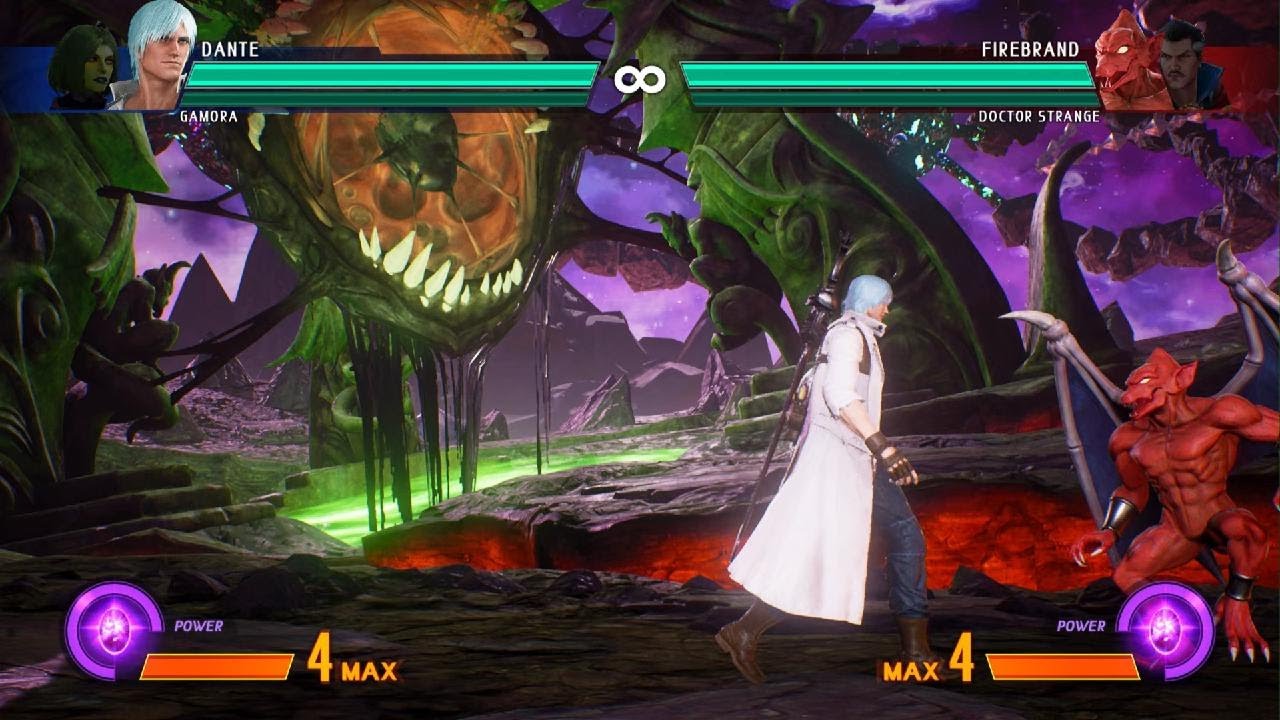 MARVEL VS. CAPCOM: INFINITE Dante Combos Part 2. Light Heat🔥 - YouTube
