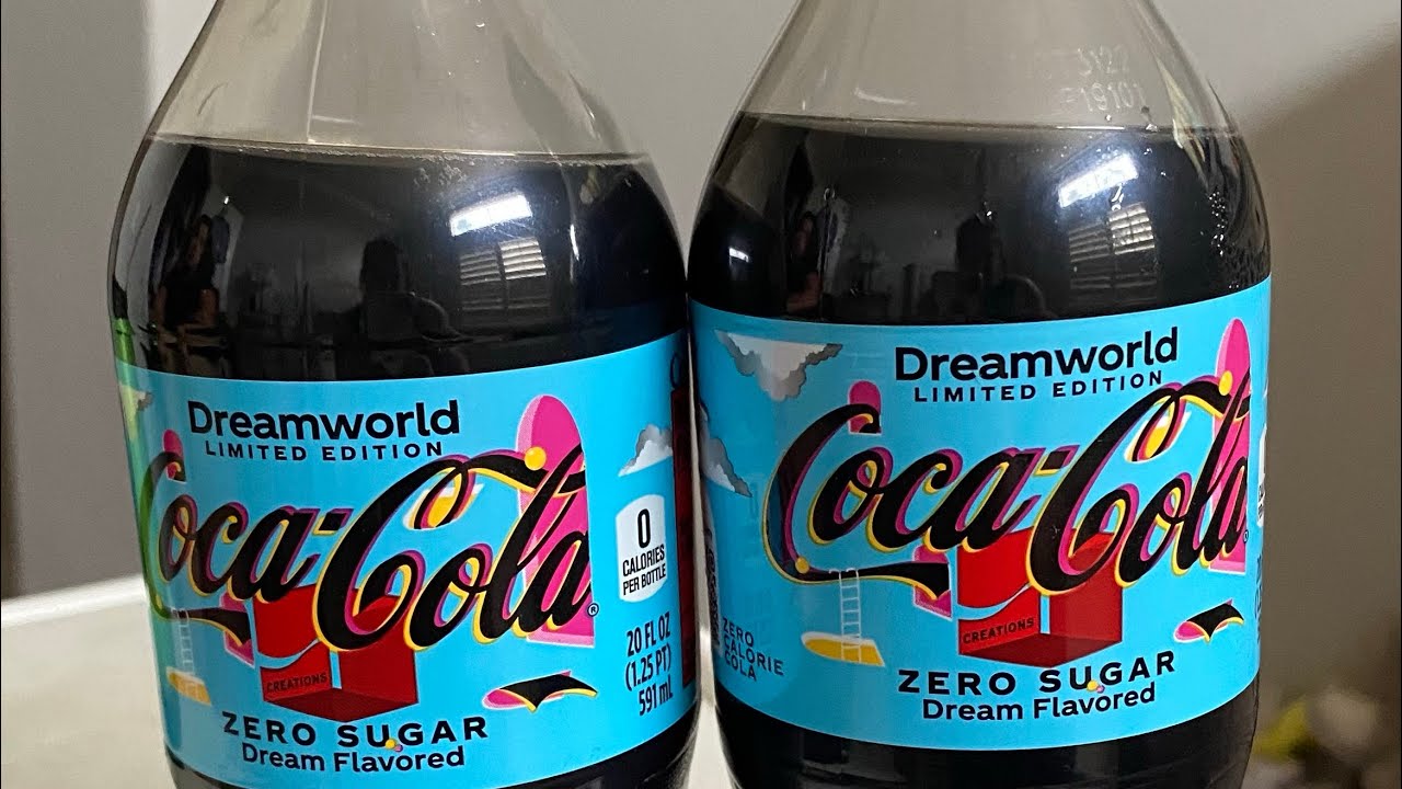 Taste testing the new Coke zero flavor - YouTube