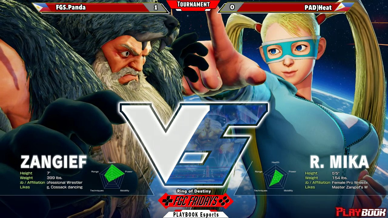 [ FGC Fridays 04.21.17 ] SFV Tourney FGS.Panda Vs PAD)Heat - YouTube