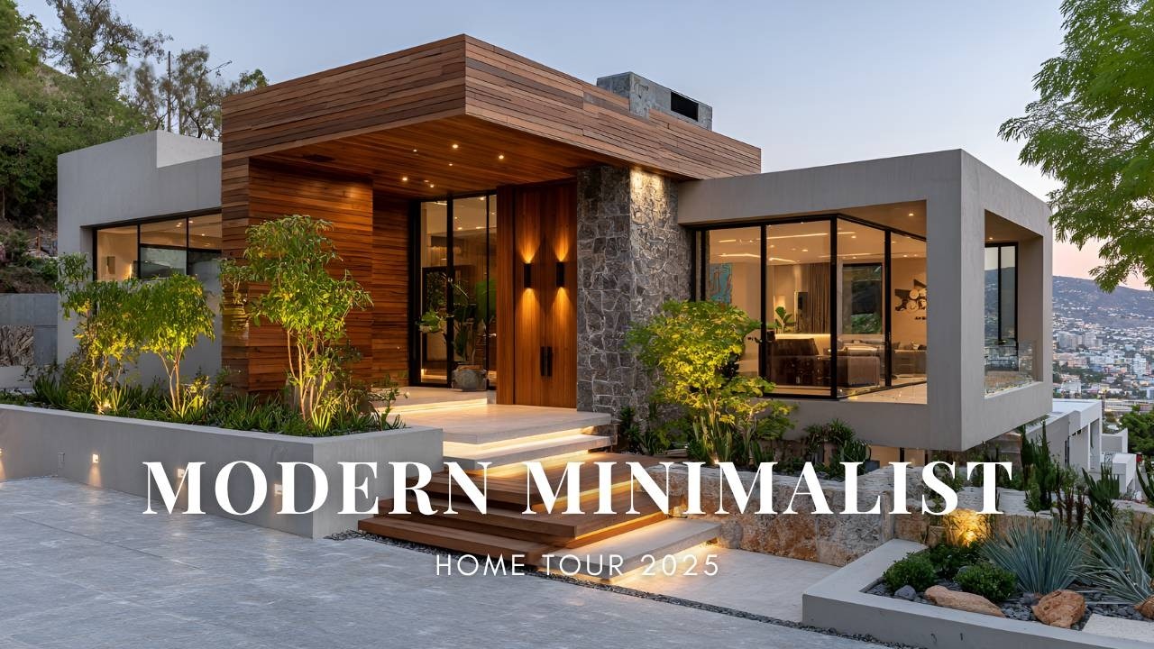 Modern Minimalist Dream Home Tour | Luxury House Design Ideas 2025 ...