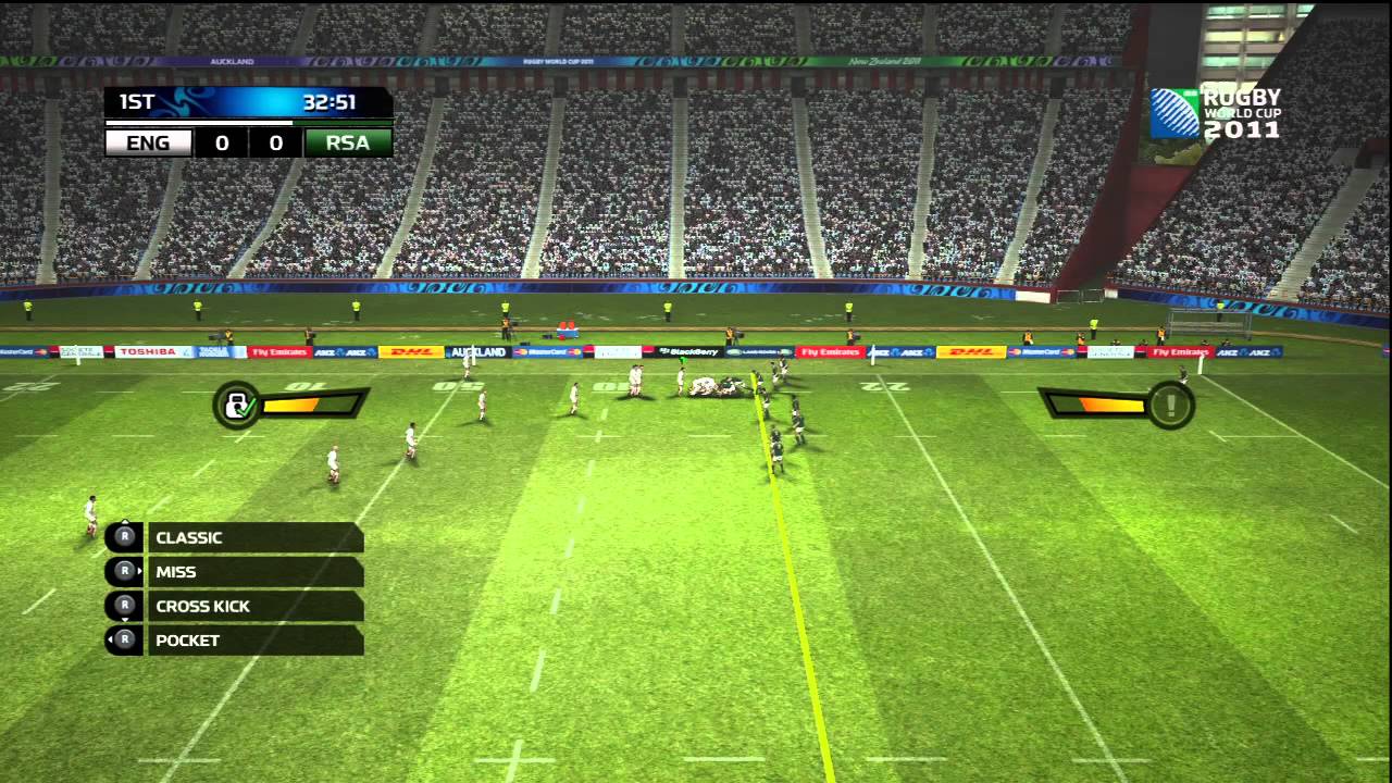 Rugby World Cup 2011 Set-Play Tutorial - YouTube