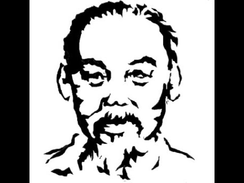 Vẽ Bác Hồ đơn giản, How to draw Uncle Ho simply #vuphanvn - YouTube