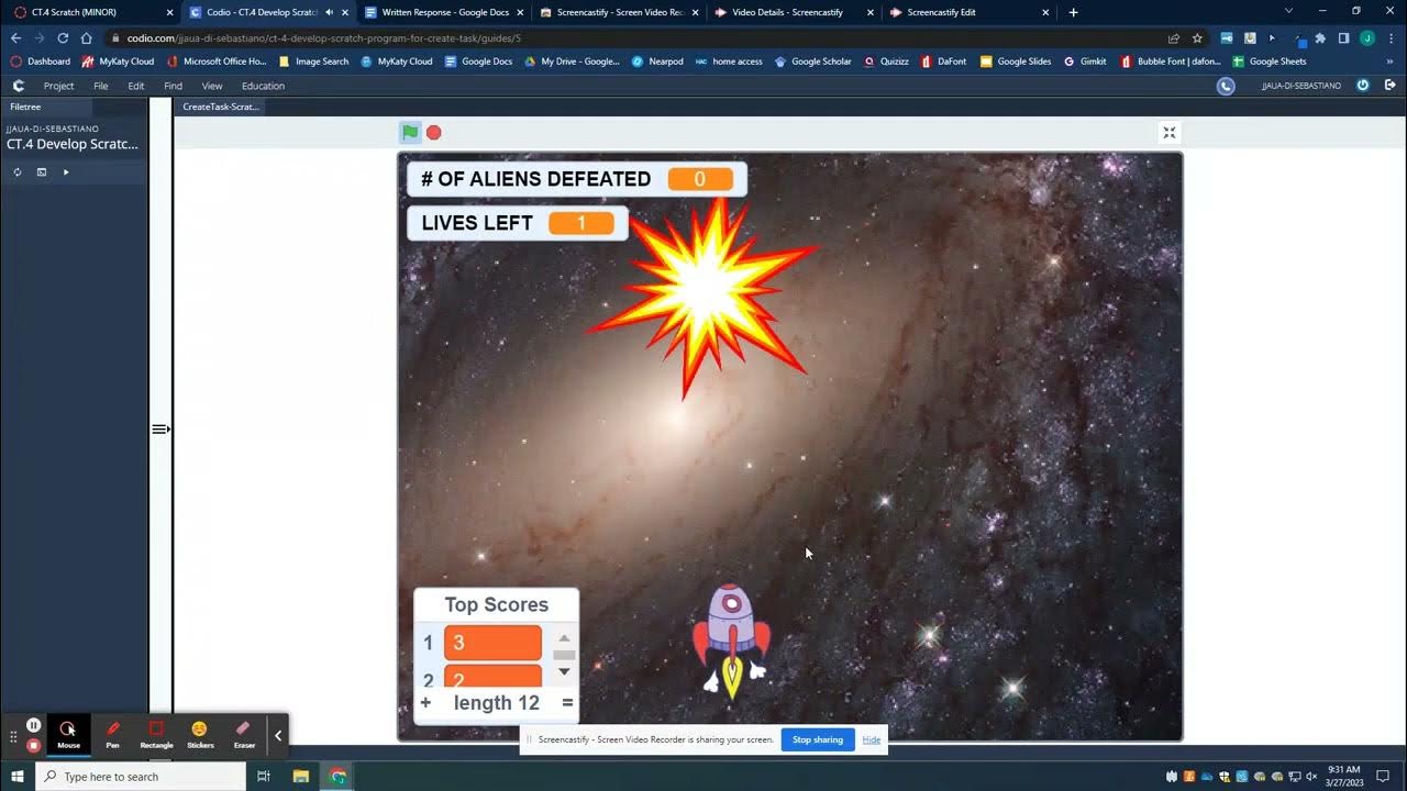 APCSP AP Exam Create Task Video - YouTube