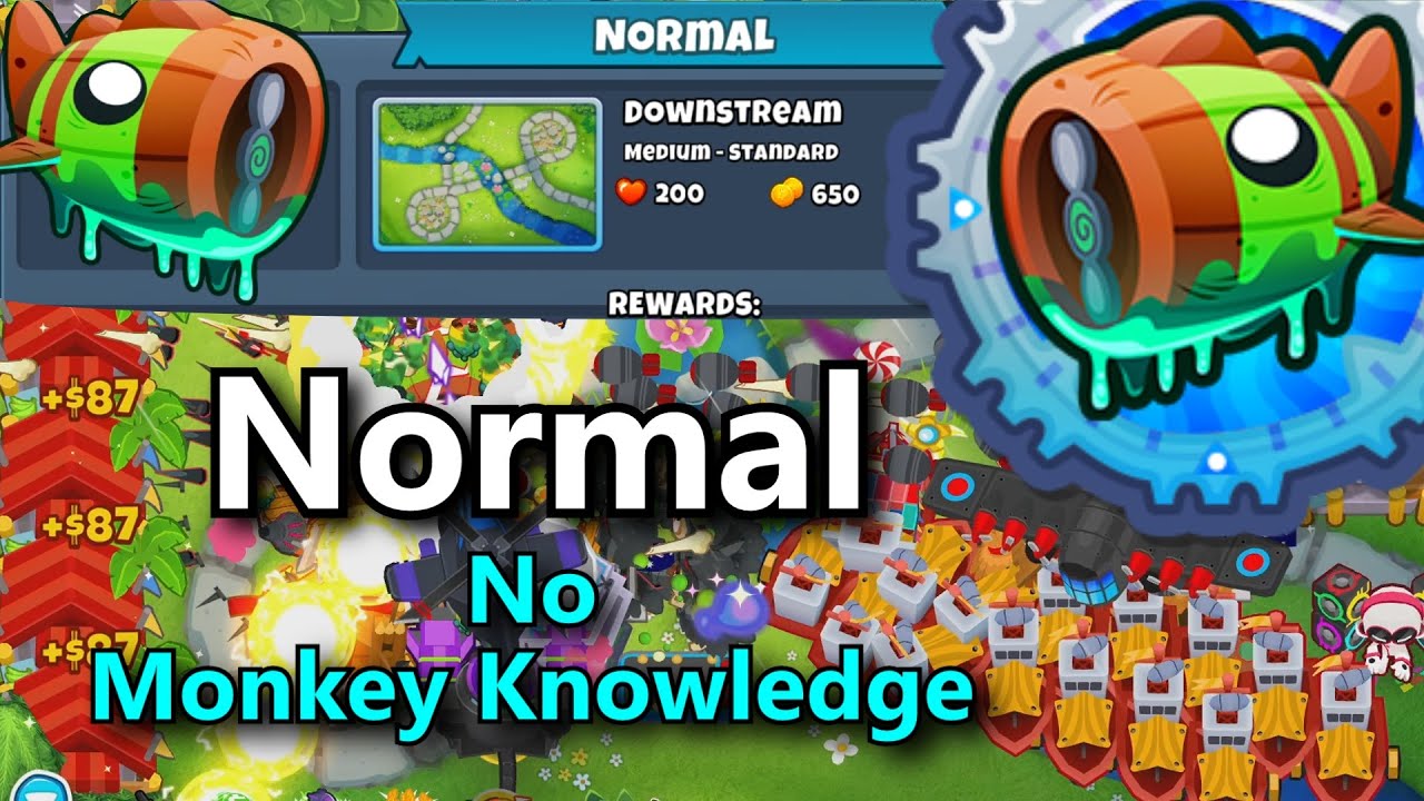 Bloonarius Normal Tutorial || No Monkey Knowledge || Downstream || (BTD6) - YouTube